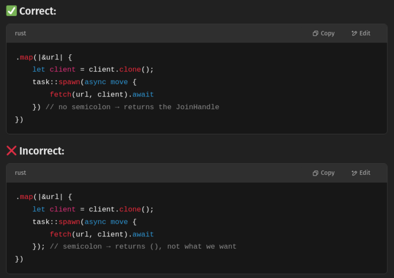 Tokio Async in Rust: tokio::join! vs tokio::spawn()